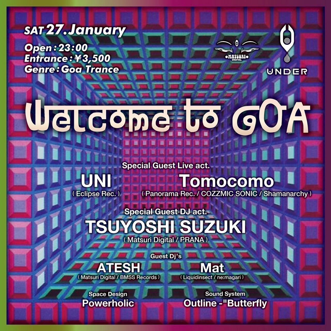 Welcome to GOA｜♪ GOA / PSYCHEDELIC TRANCE｜TRANCE LIFE (トランスライフ)