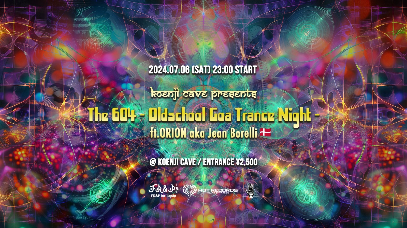 Koenji Cave presents The 604 -Oldschool Goa Trance Night ft. ORION ...
